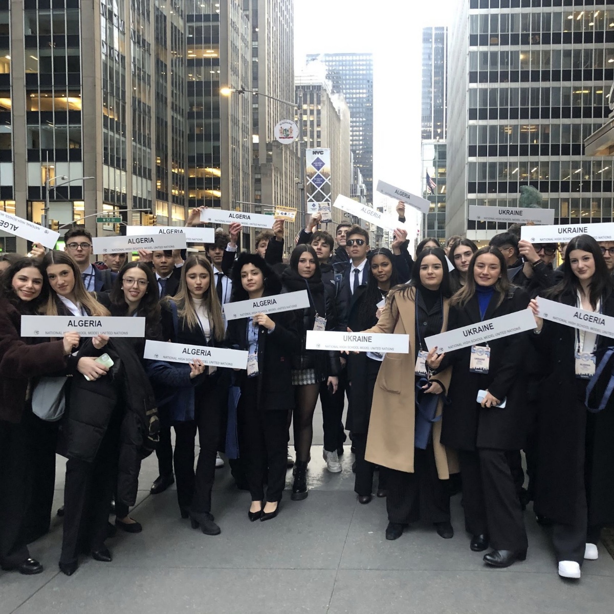 Canadian School of Milan - Model United Nations New York Field Trip